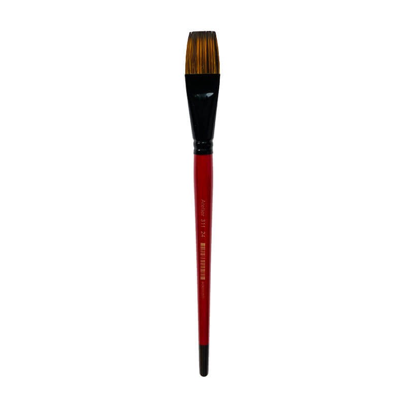 Pensula pictura lata fir sintetic Atelier