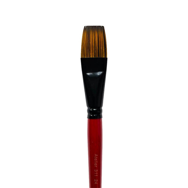 Pensula pictura lata fir sintetic Atelier