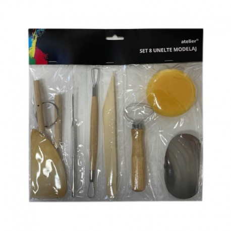 Set 8 unelte modelaj - Lucas Impex