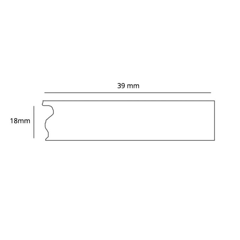 Profil rama plastic 3780 - Lucas Impex